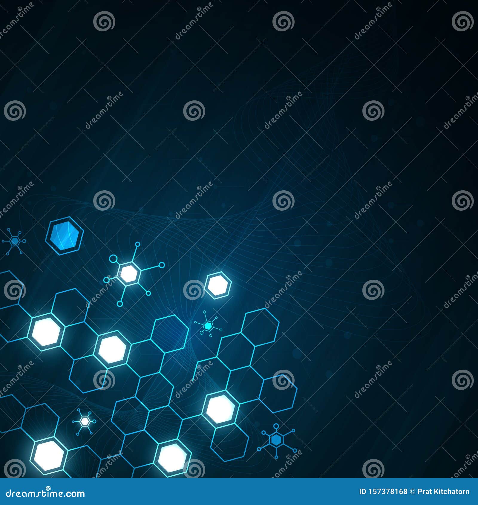 High Tech Technology Geometric Stock Vector - Illustration of connect ...