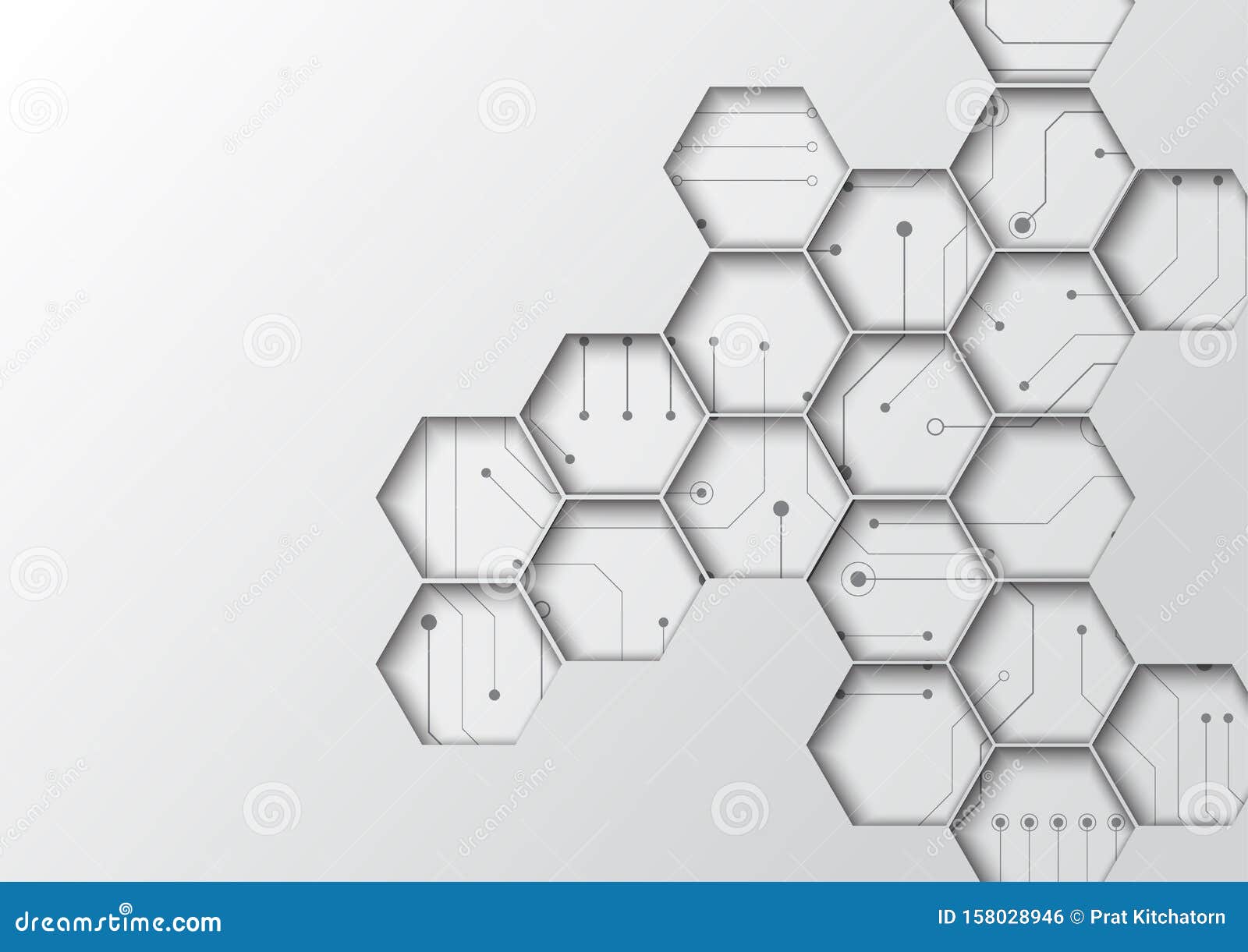 High Tech Technology Geometric Stock Vector - Illustration of circuit ...
