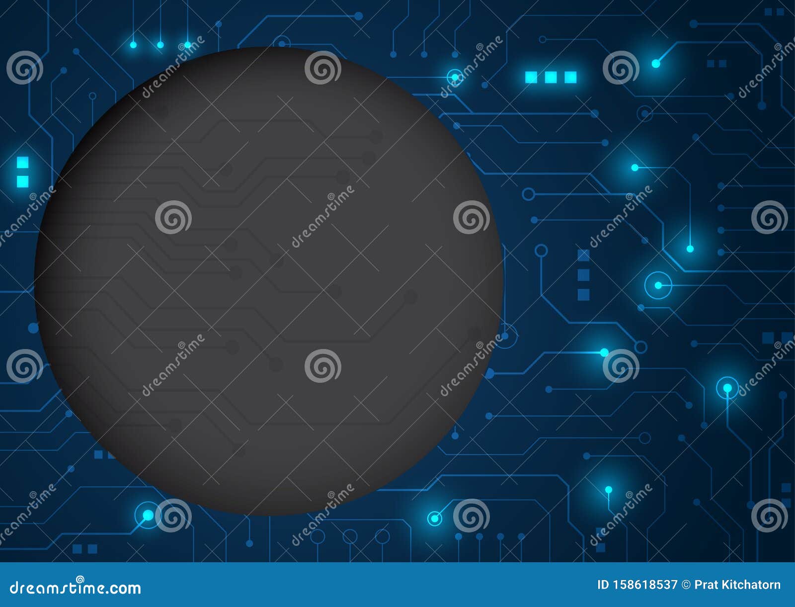 High Tech Technology Geometric Stock Vector - Illustration of abstract ...