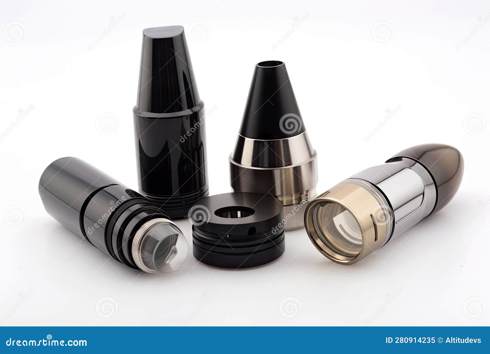 High-tech Vaporizer with Touch Screen and Interchangeable Parts Stock ...