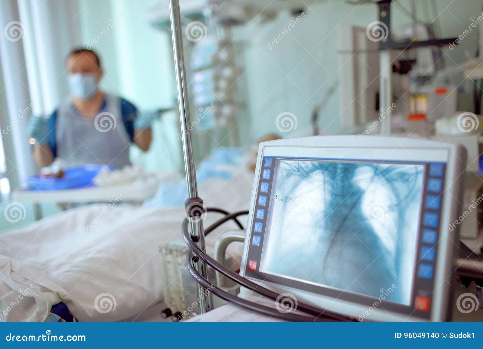 High Technologies in Everyday Medical Work Stock Photo - Image of ...