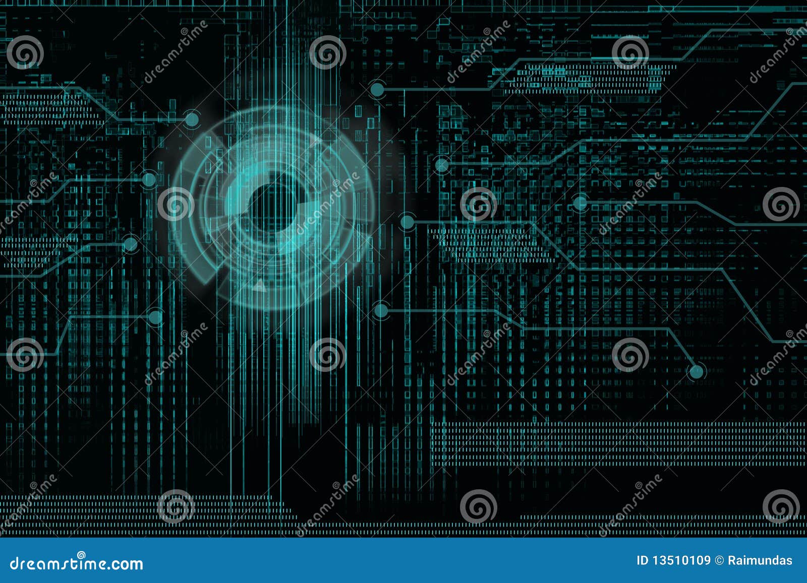 High technology stock illustration. Illustration of memory - 13510109