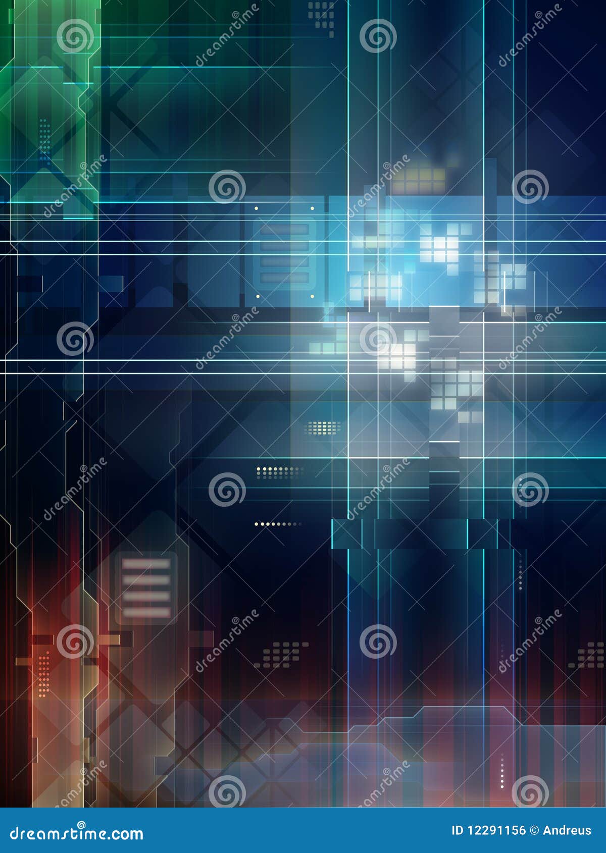 High technology background stock illustration. Illustration of ...