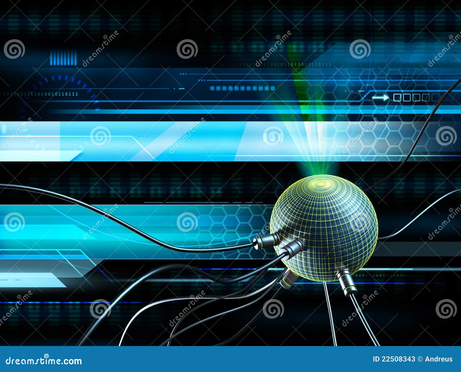 High Technology Background - Profiles Royalty-Free Stock Photography ...