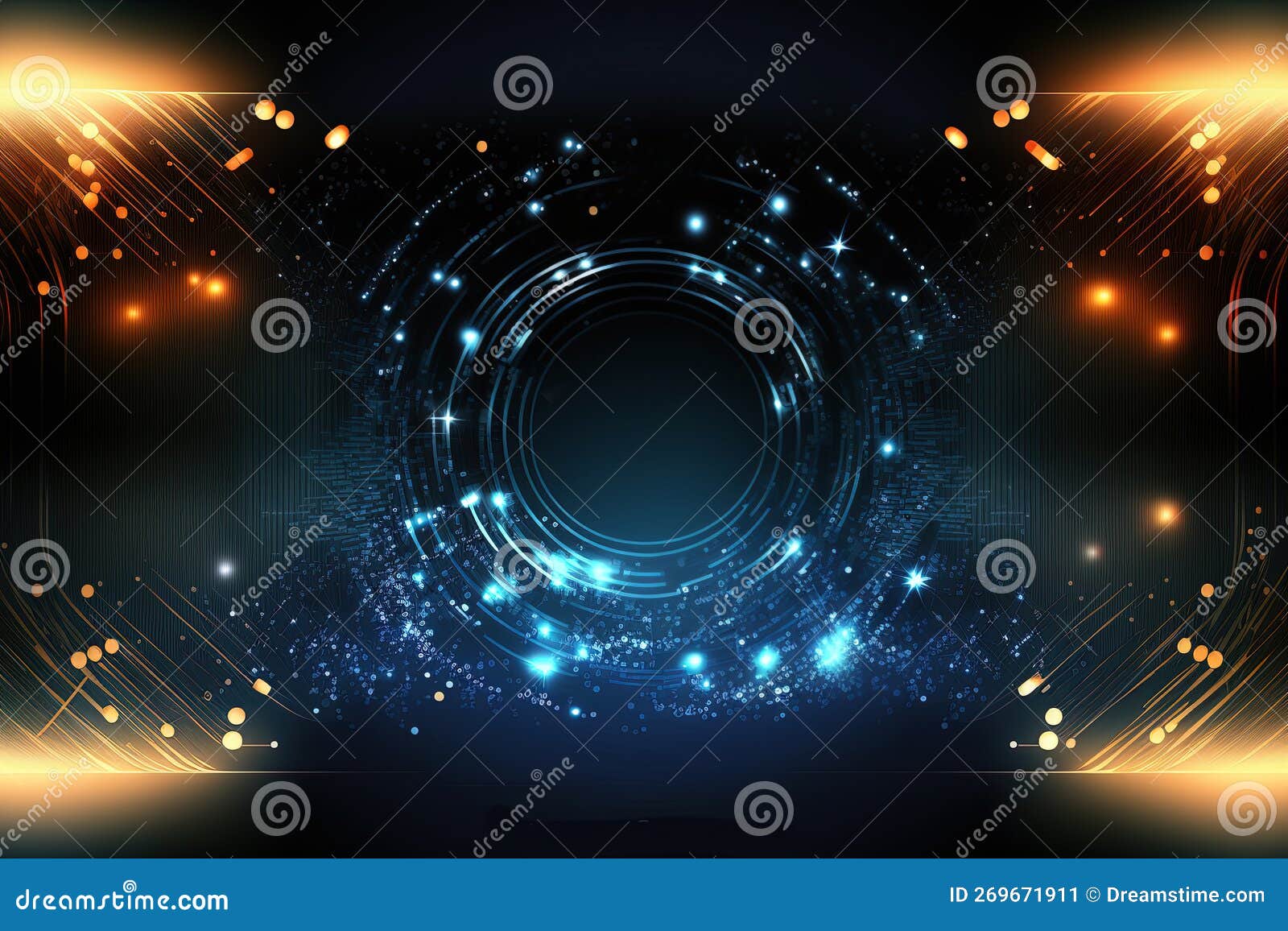 High technology background stock illustration. Illustration of ...