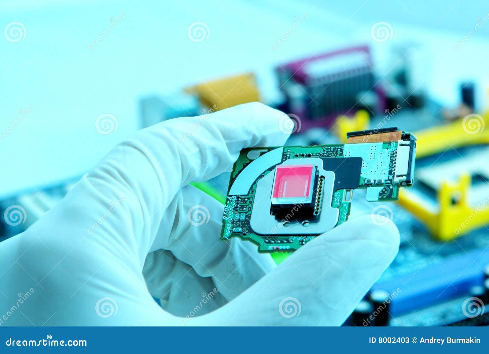 High technology chip stock image. Image of parent, microchip - 8002403