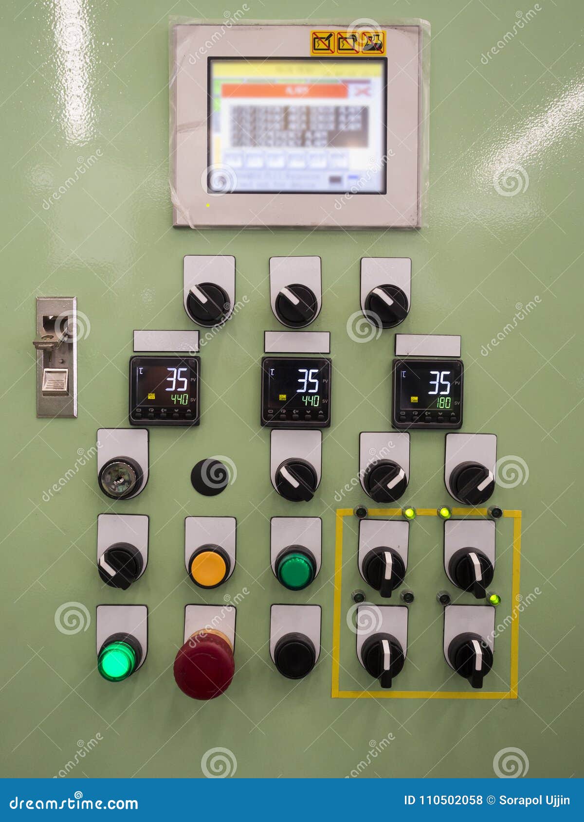 High Technology Industrial Machine Control by PLC Programing Log Stock ...