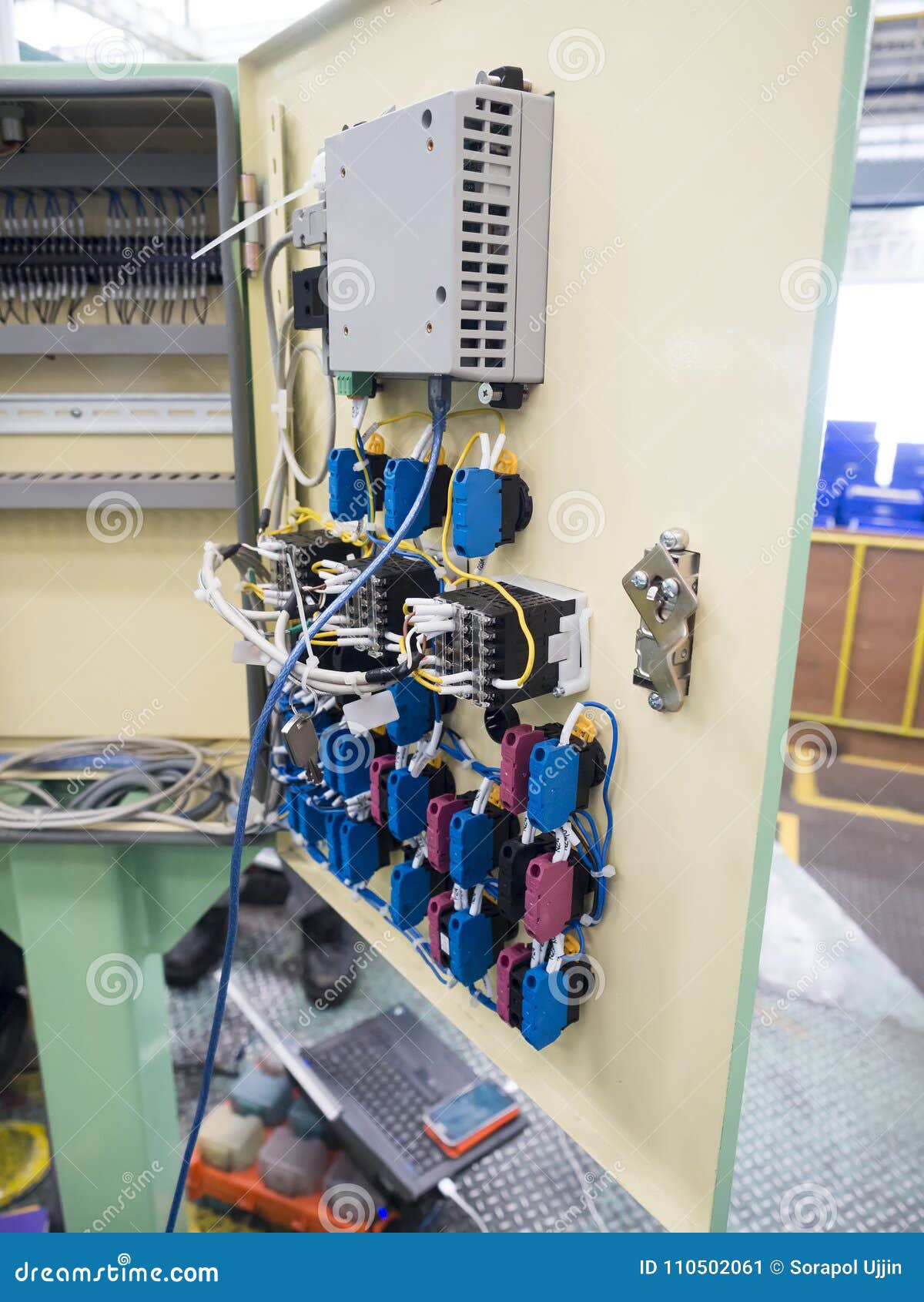 High Technology Industrial Machine Control by PLC Programing Log Stock ...
