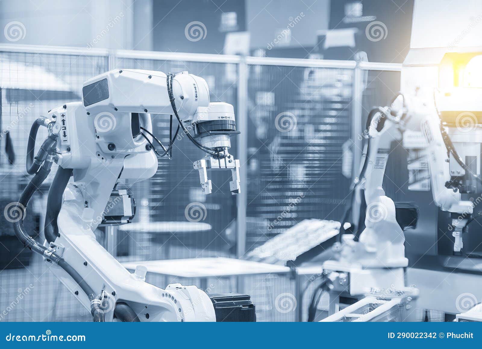 The High Technology Material Handling Process by Automatic Robotic ...