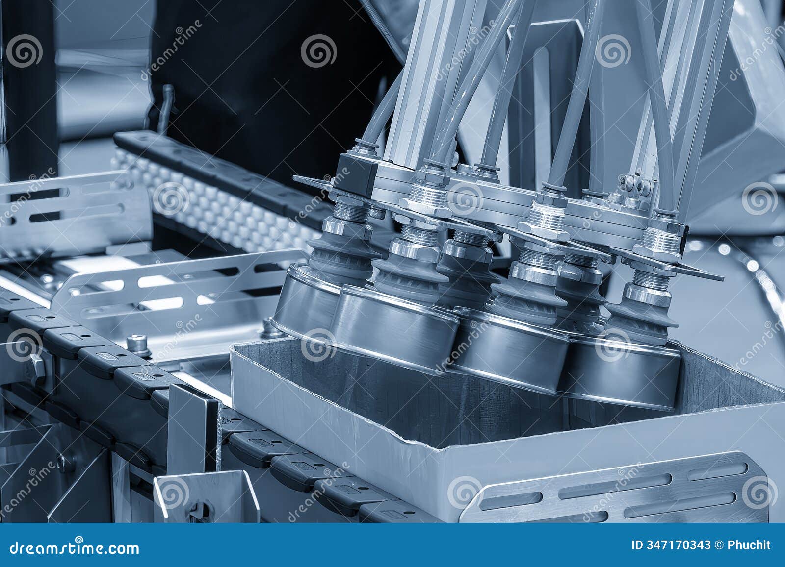 Material Handling And Palletizing Robot Loading Truck, With Driver ...