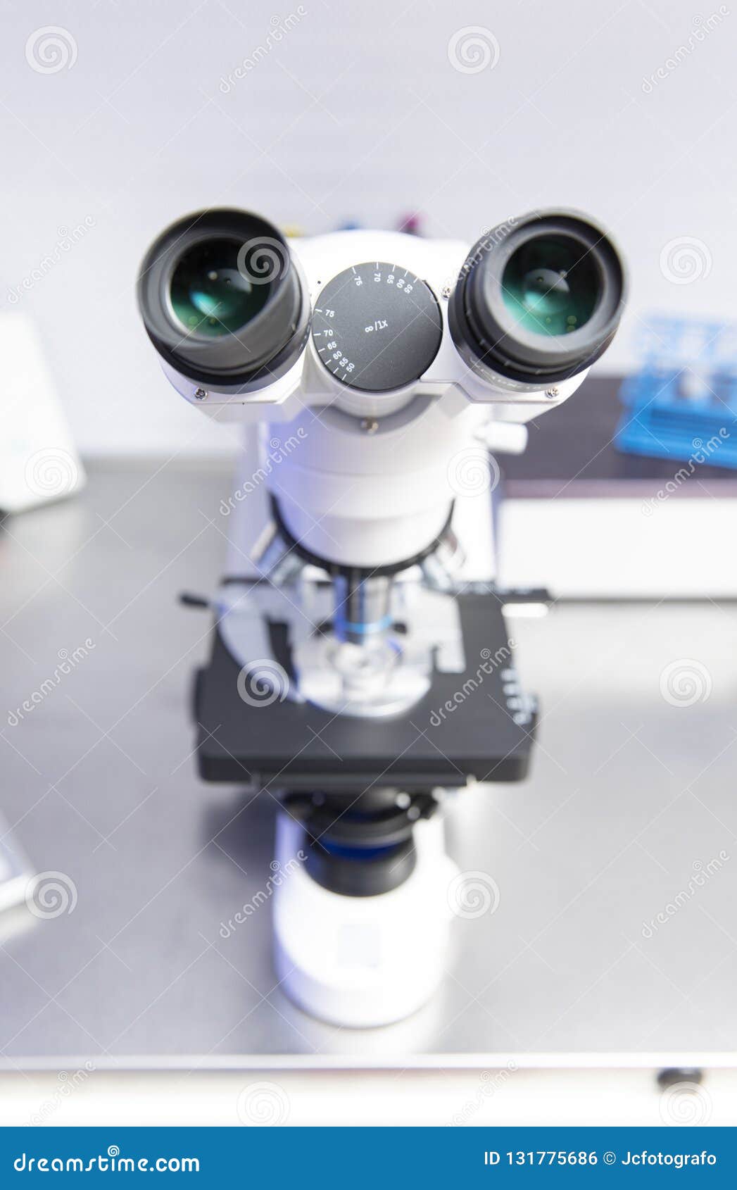 High Technology Medical Microscope Stock Photo - Image of medicine ...