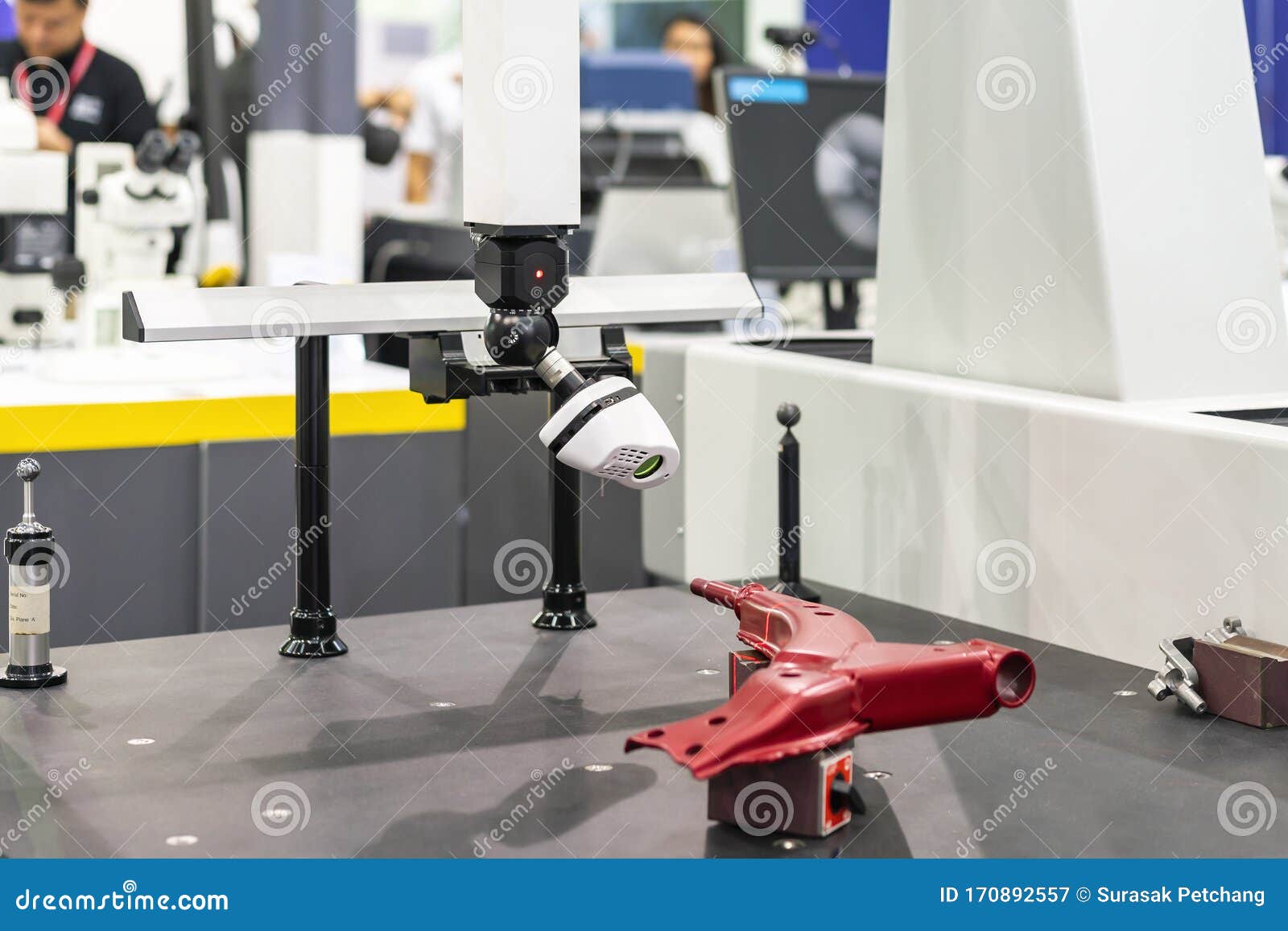 High Technology and Modern Automatic 3d Laser Scan for Measuring or ...