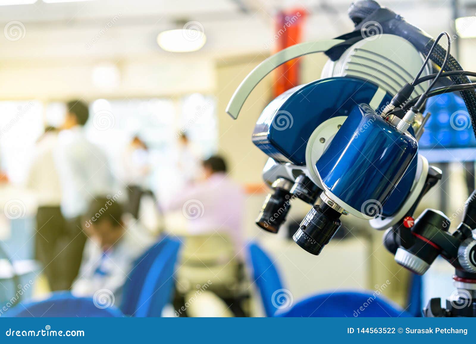 High Technology and Modern Automatic 3d Laser Scan for Measuring or ...