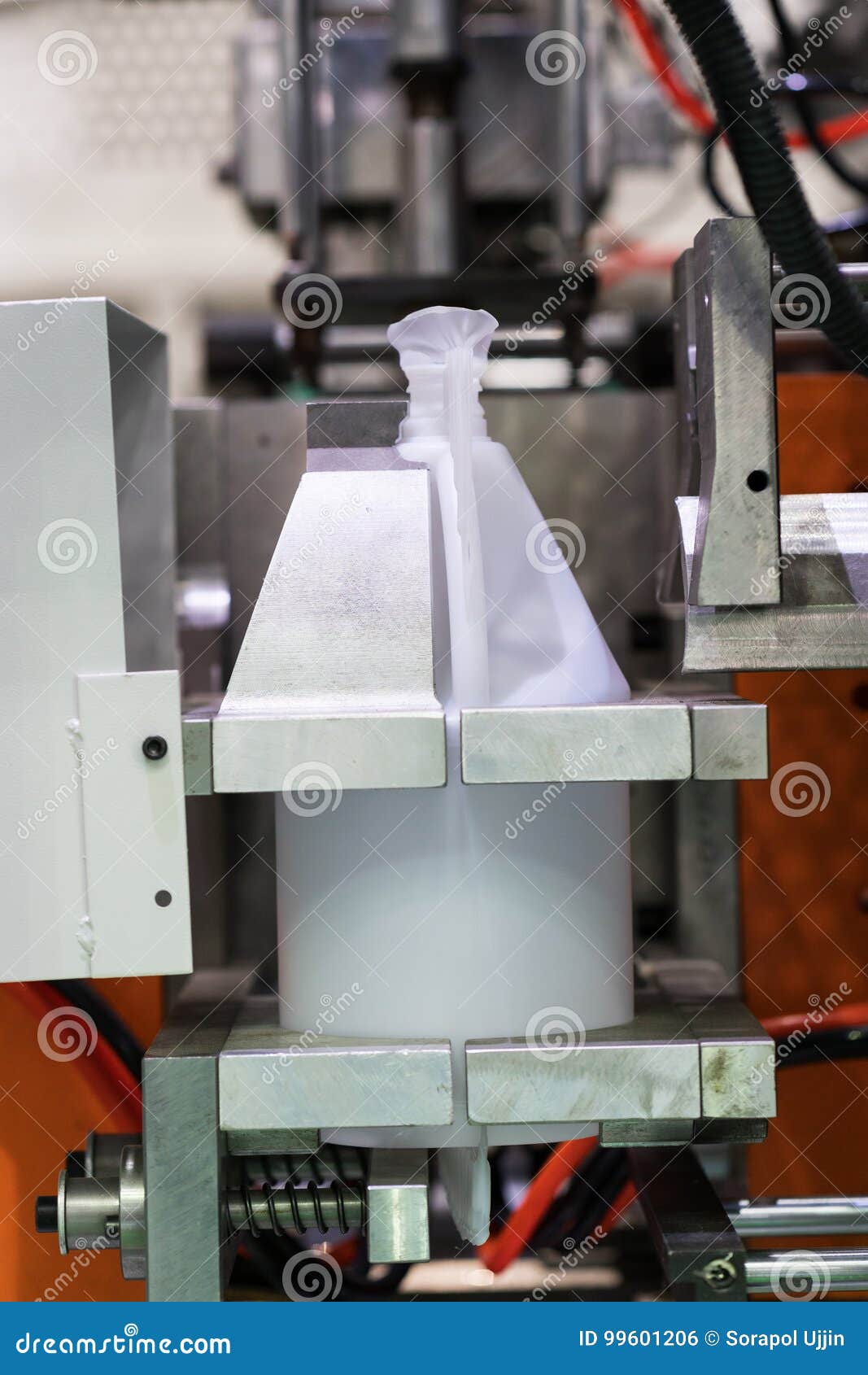 High Technology Plastic Bottle Manufacturing Industrial Stock Photo ...