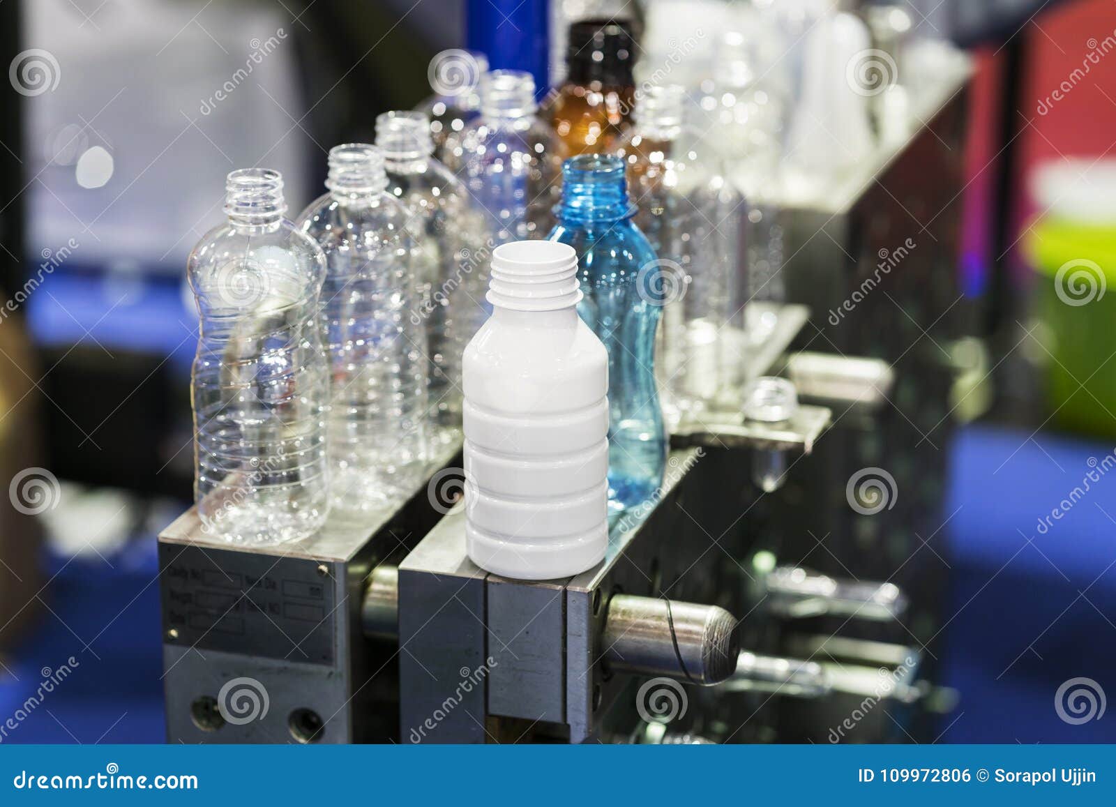 High Technology Plastic Cup Manufacturing Industrial Stock Photo ...