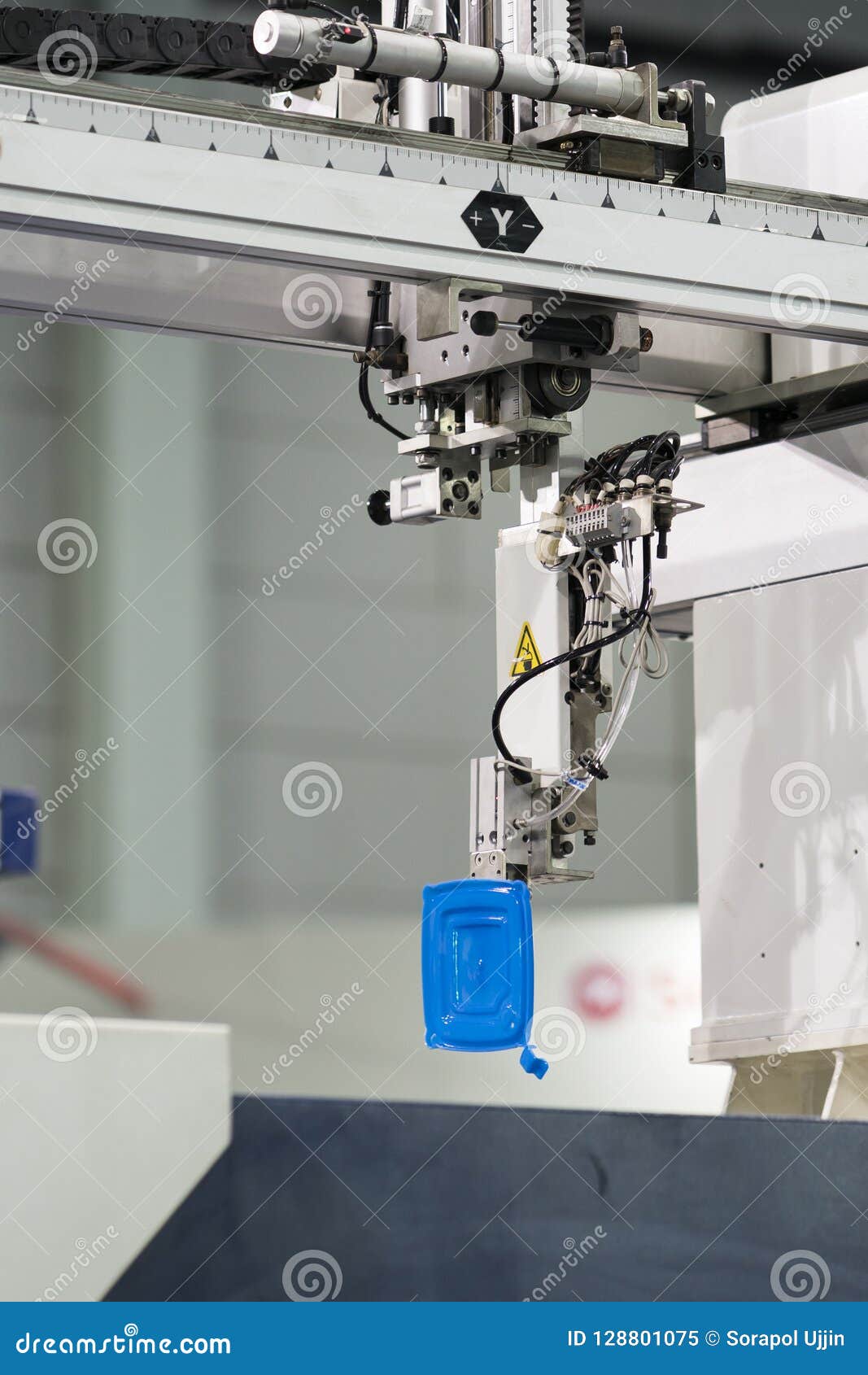 High Technology Plastic Cup Manufacturing Industrial Stock Image ...