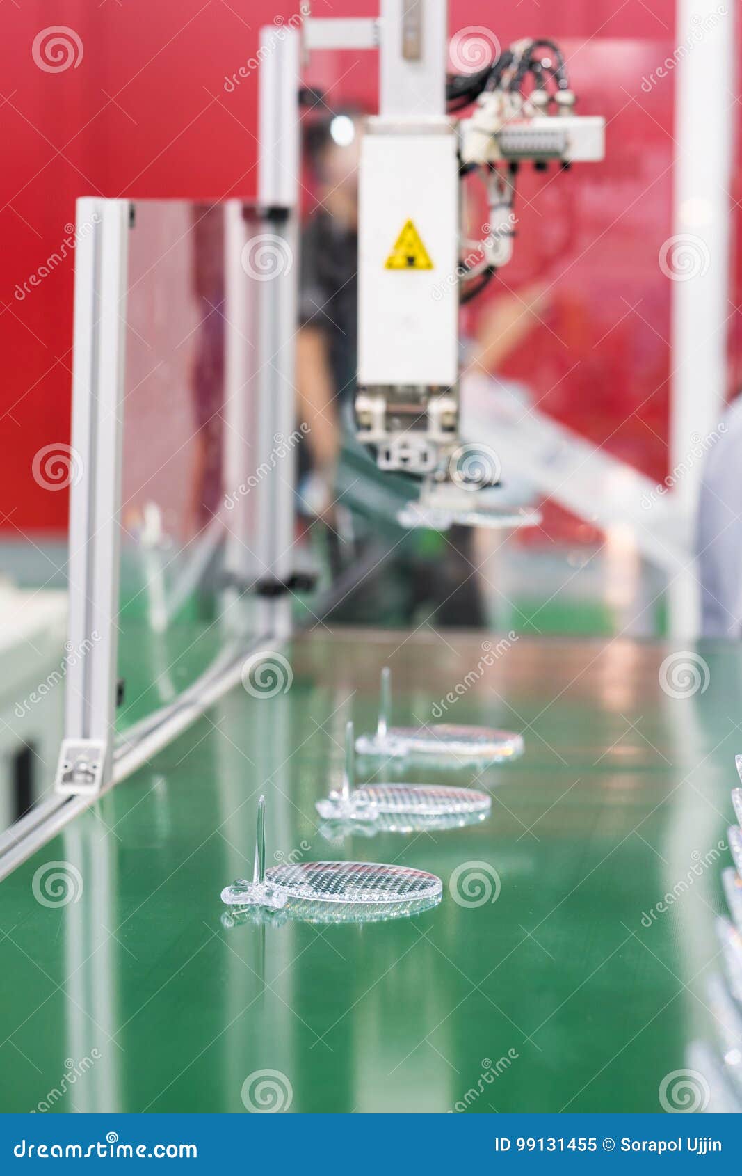 High Technology Plastic Cup Manufacturing Industrial Stock Image ...
