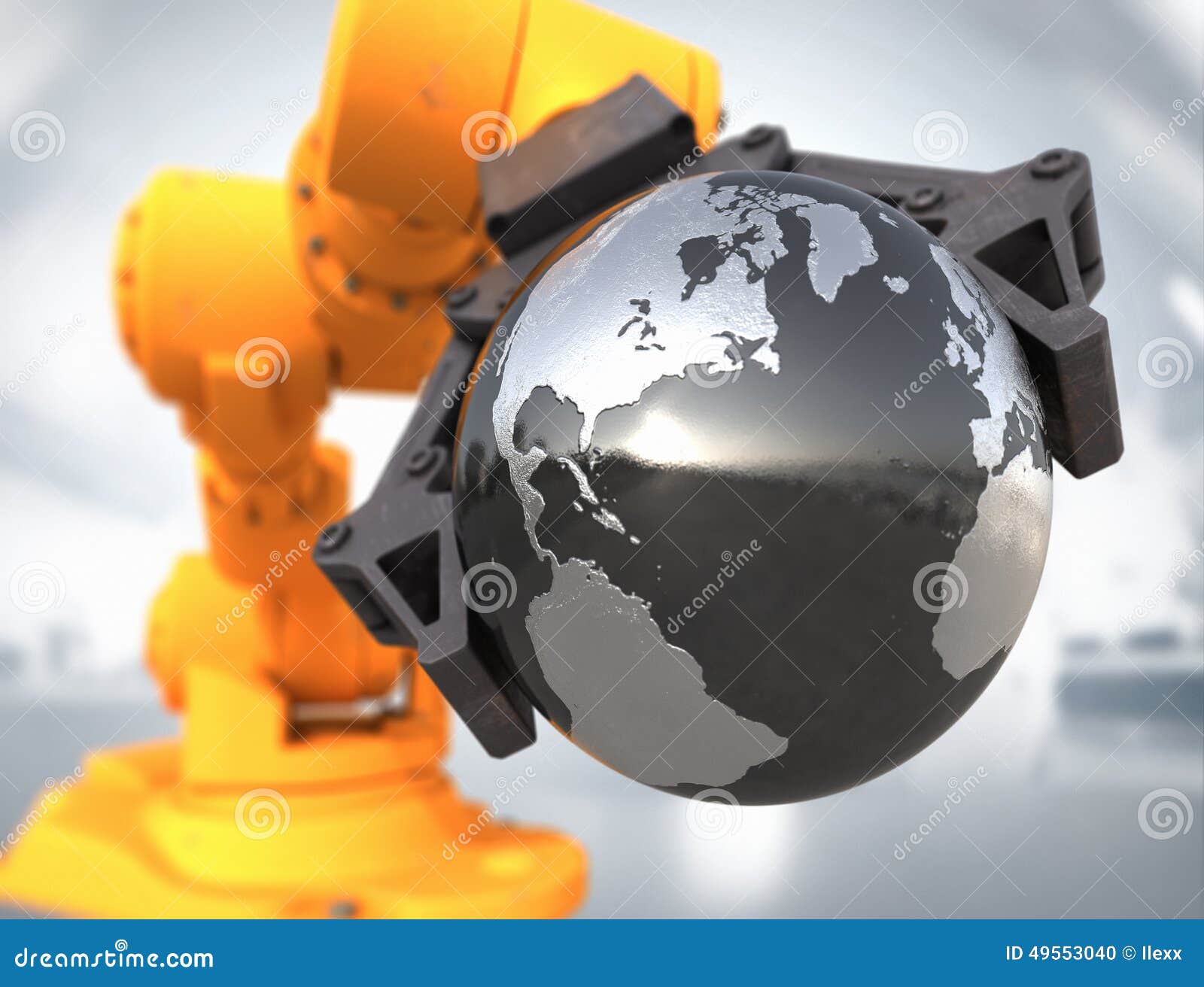 High technology world stock illustration. Illustration of industry ...