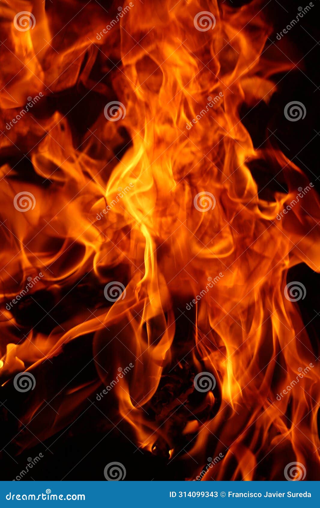 High Temperature Fire Flames Stock Image - Image of fuel, texture ...