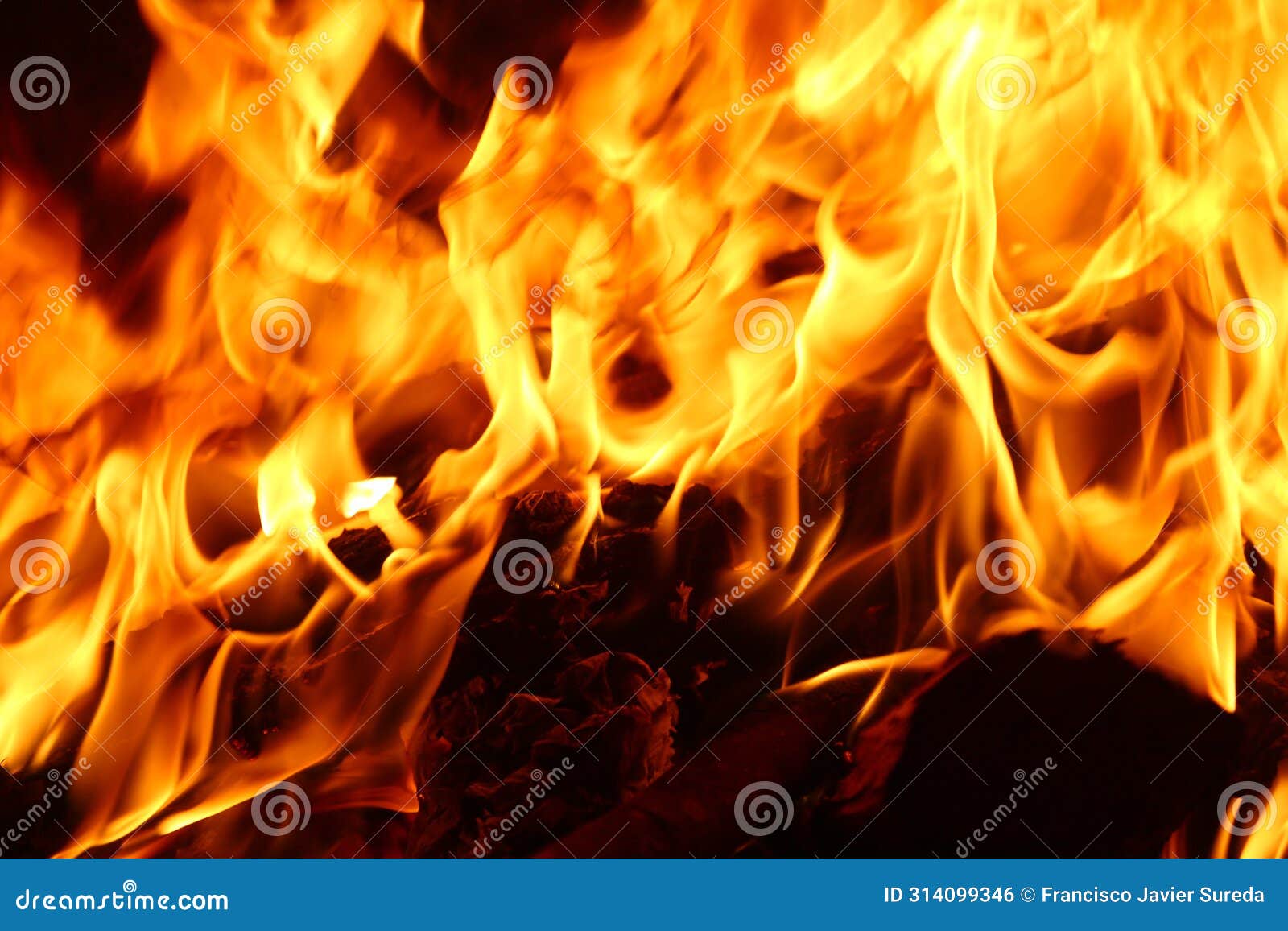 High Temperature Fire Flames Stock Photo - Image of flame, fuel: 314099346