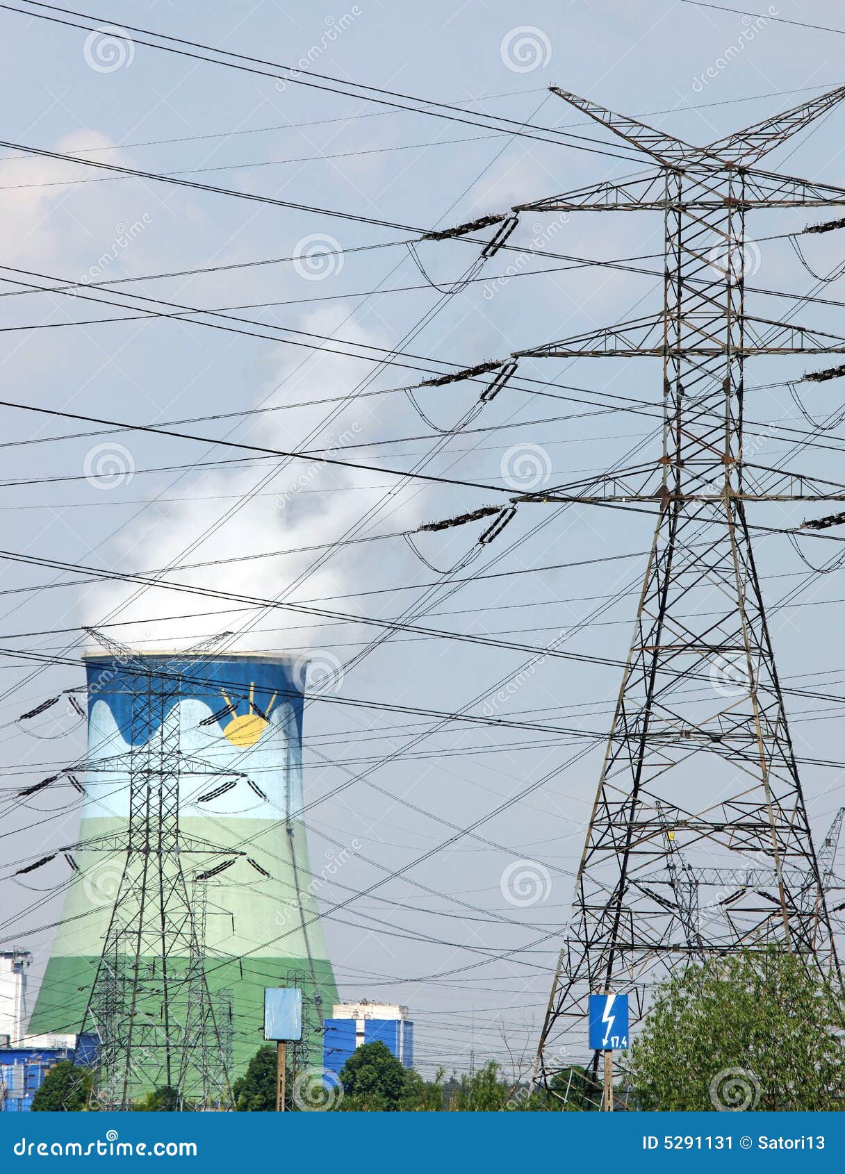 High-tension Line Picture. Image: 5291131