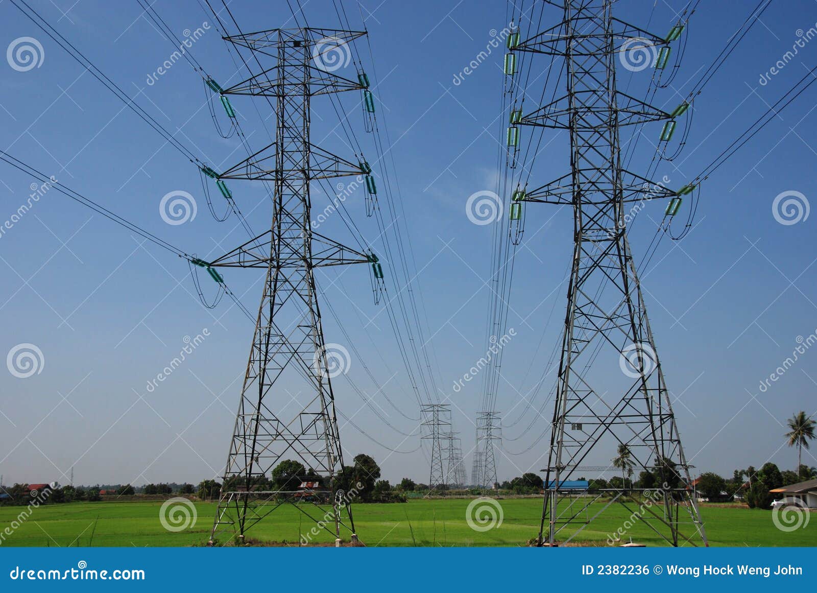 High tension wires stock photo. Image of electricity, wires - 2382236