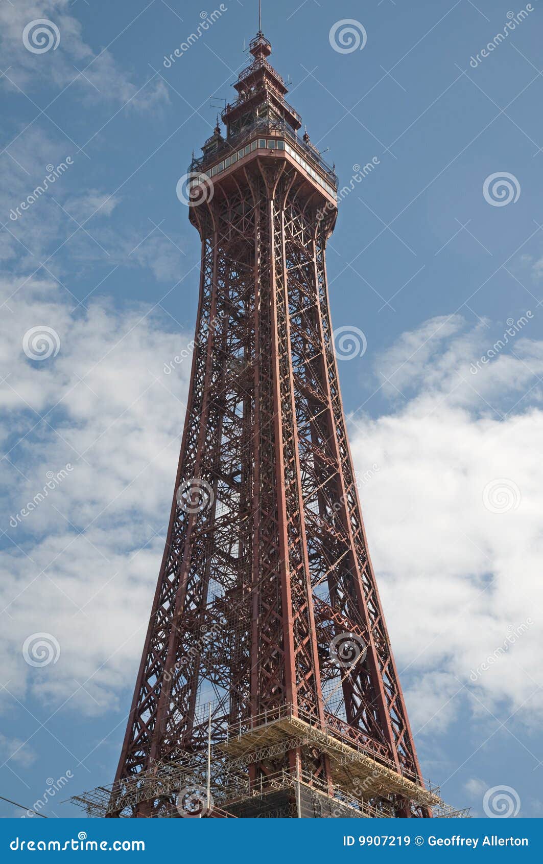 The high tower stock image. Image of blackpool, seaside - 9907219