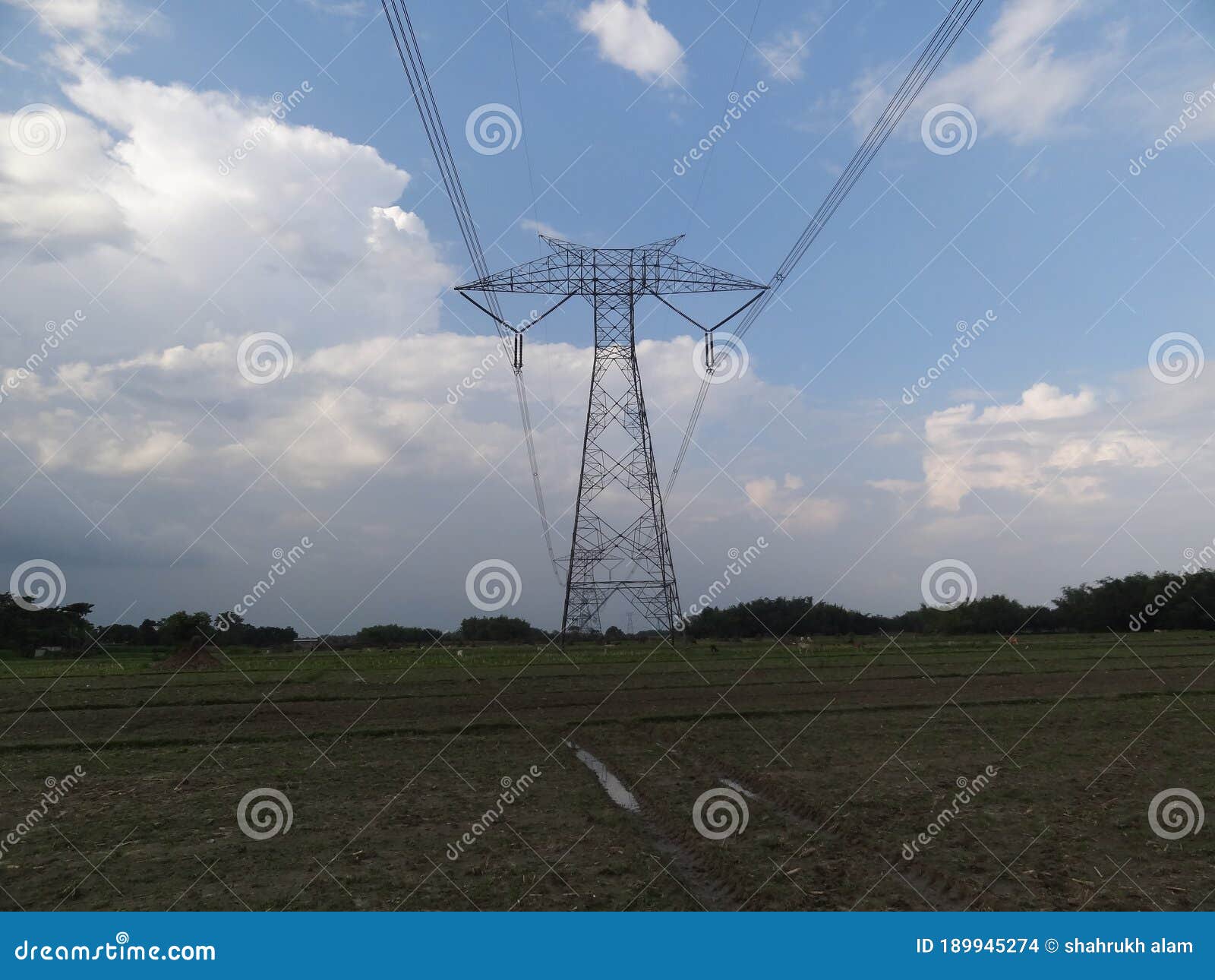High traction power line stock photo. Image of line - 189945274