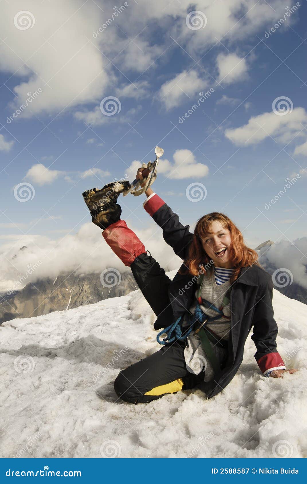 High up stock image. Image of adventure, healthy, human - 2588587