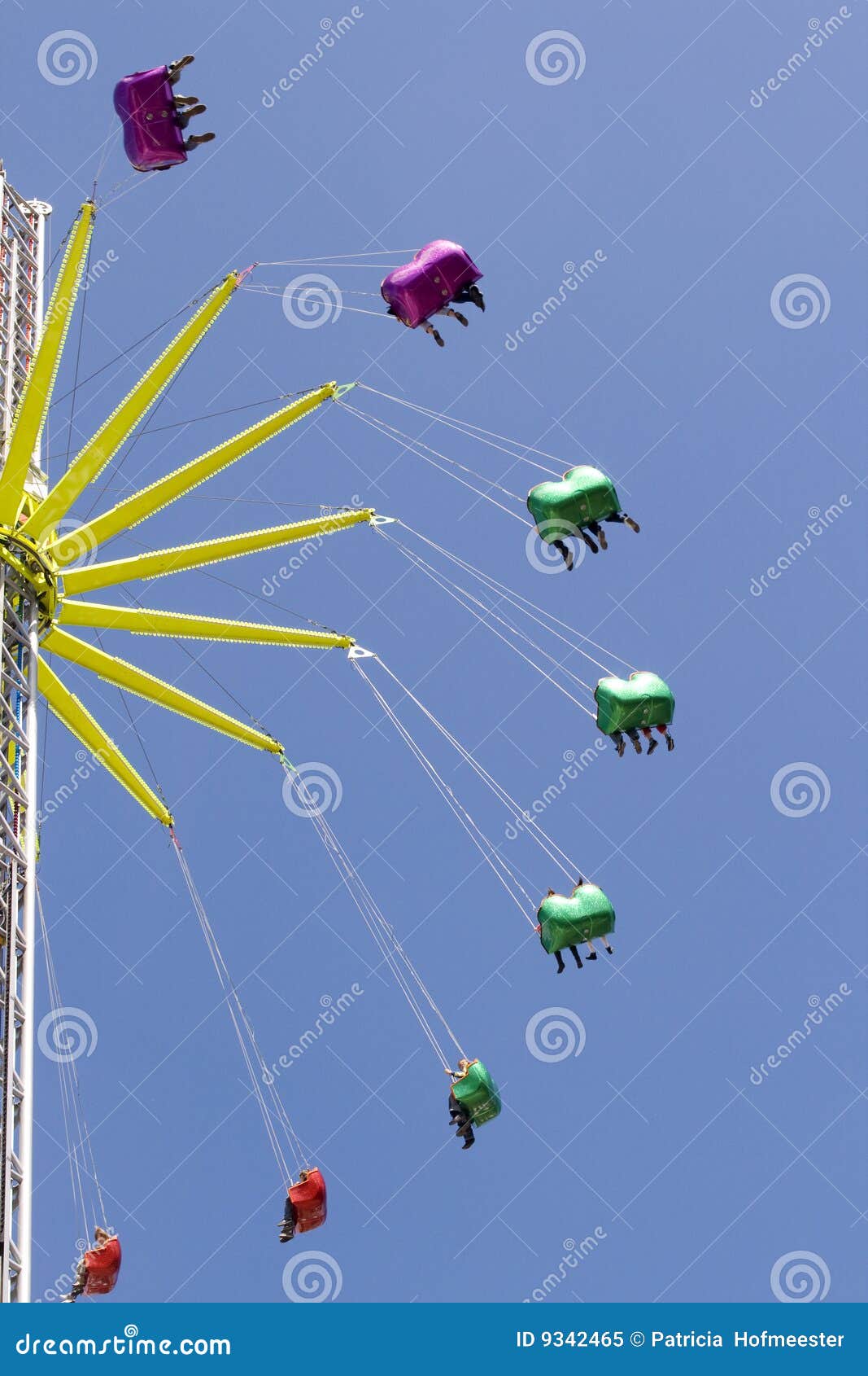 High up in the sky stock image. Image of rollercoaster - 9342465