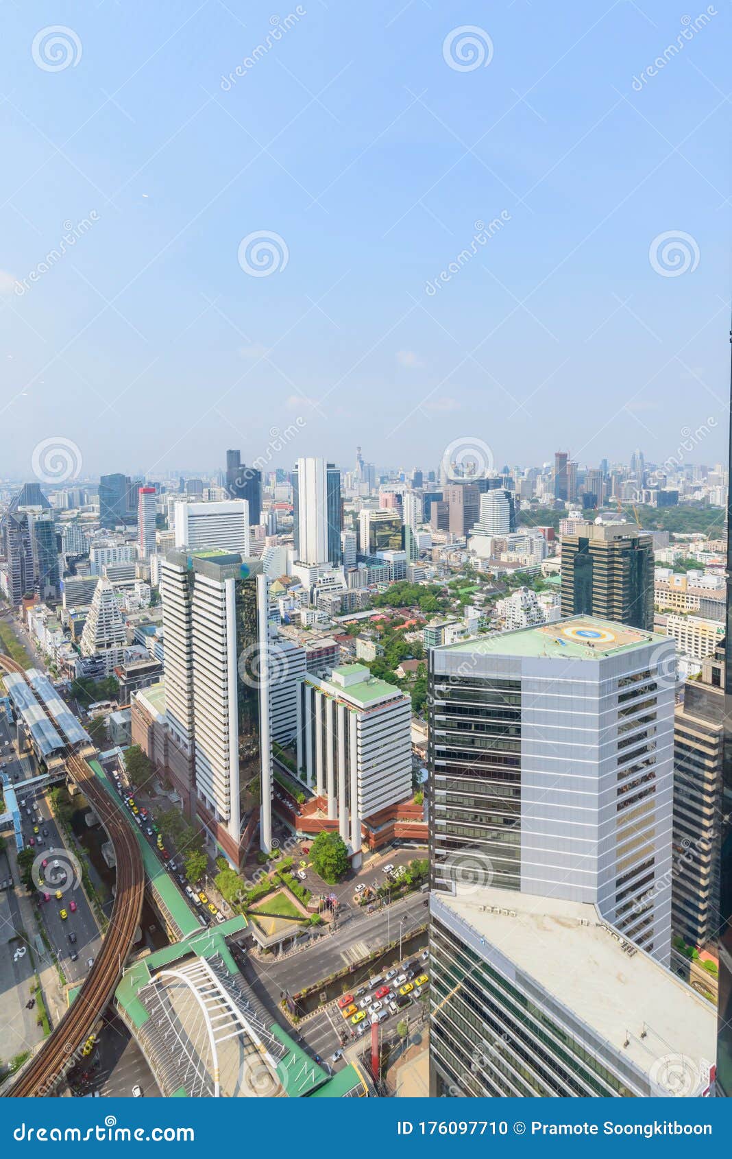 High view of high building stock photo. Image of view - 176097710