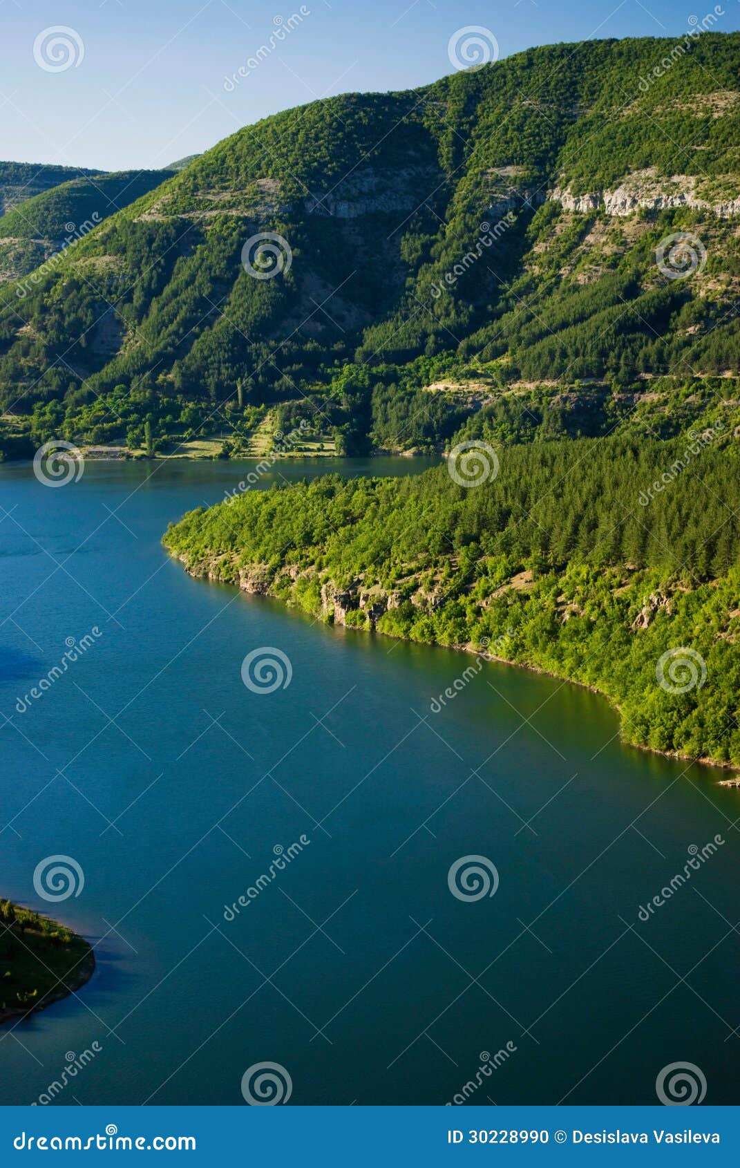 Kardjali lake, Bulgaria stock photo. Image of panoramic - 30228990
