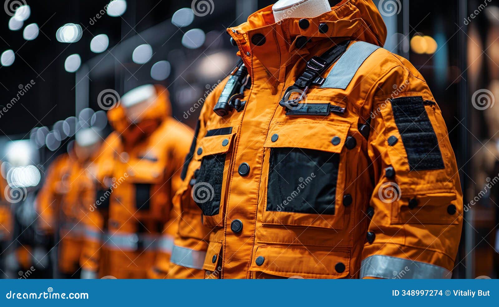 High Visibility EMS Paramedic Uniform Features Bright Colors and ...