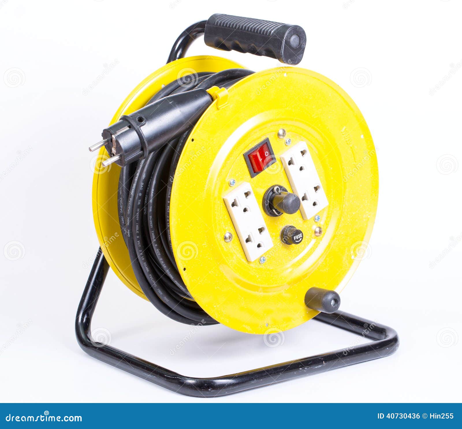 High Volt Electric Power Plug Stock Photo - Image of danger, cable ...