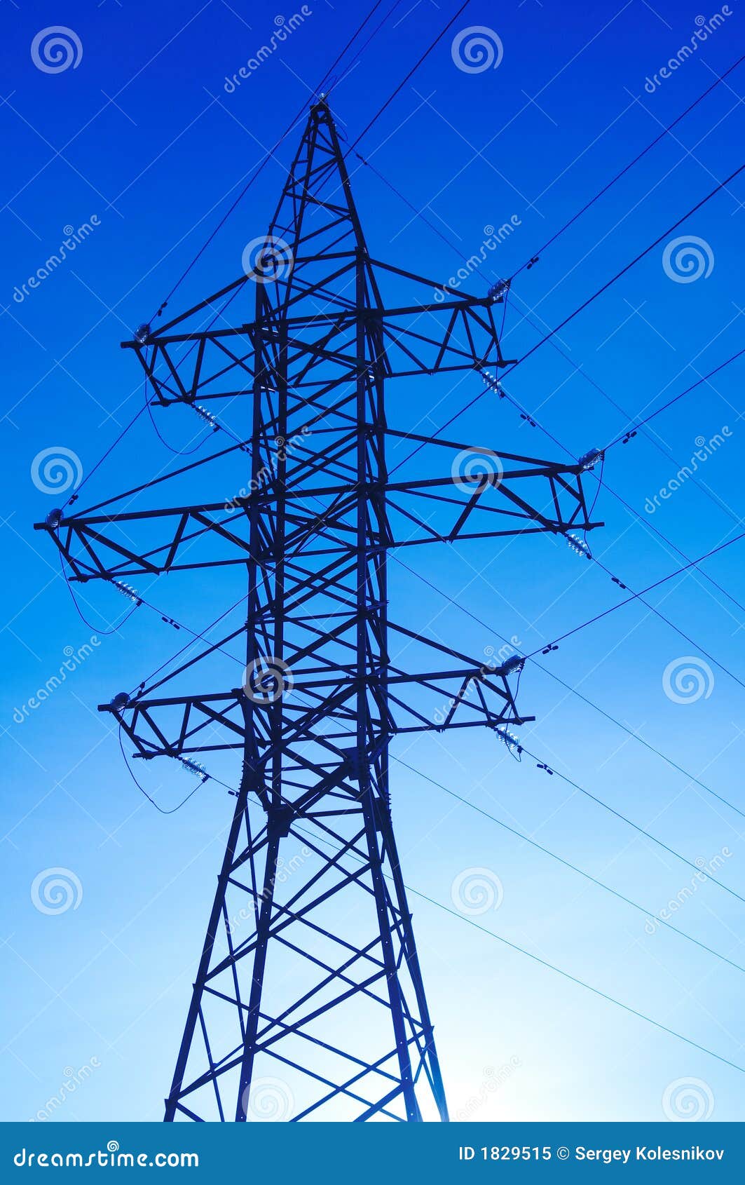 High Voltage stock image. Image of line, balance, single - 1829515