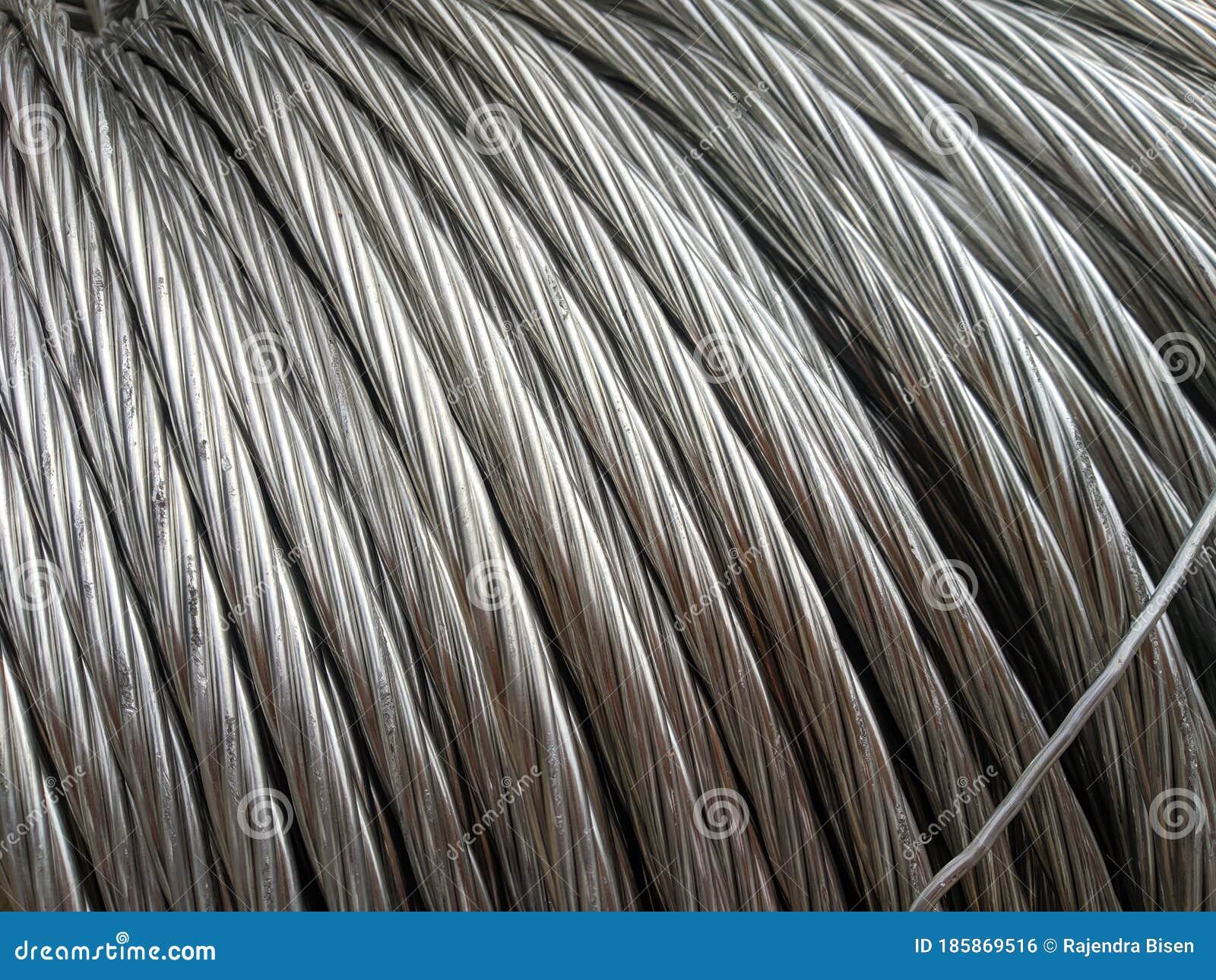 High Voltage Aluminum Cable Texture Background Stock Photo - Image of ...