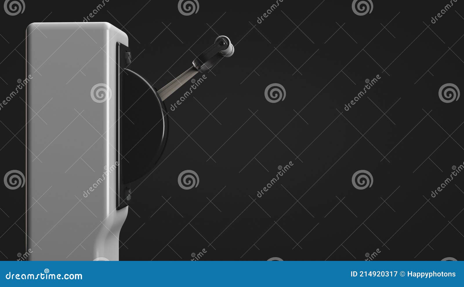 High-voltage Automatic Lever Switch. Side View Stock Illustration ...