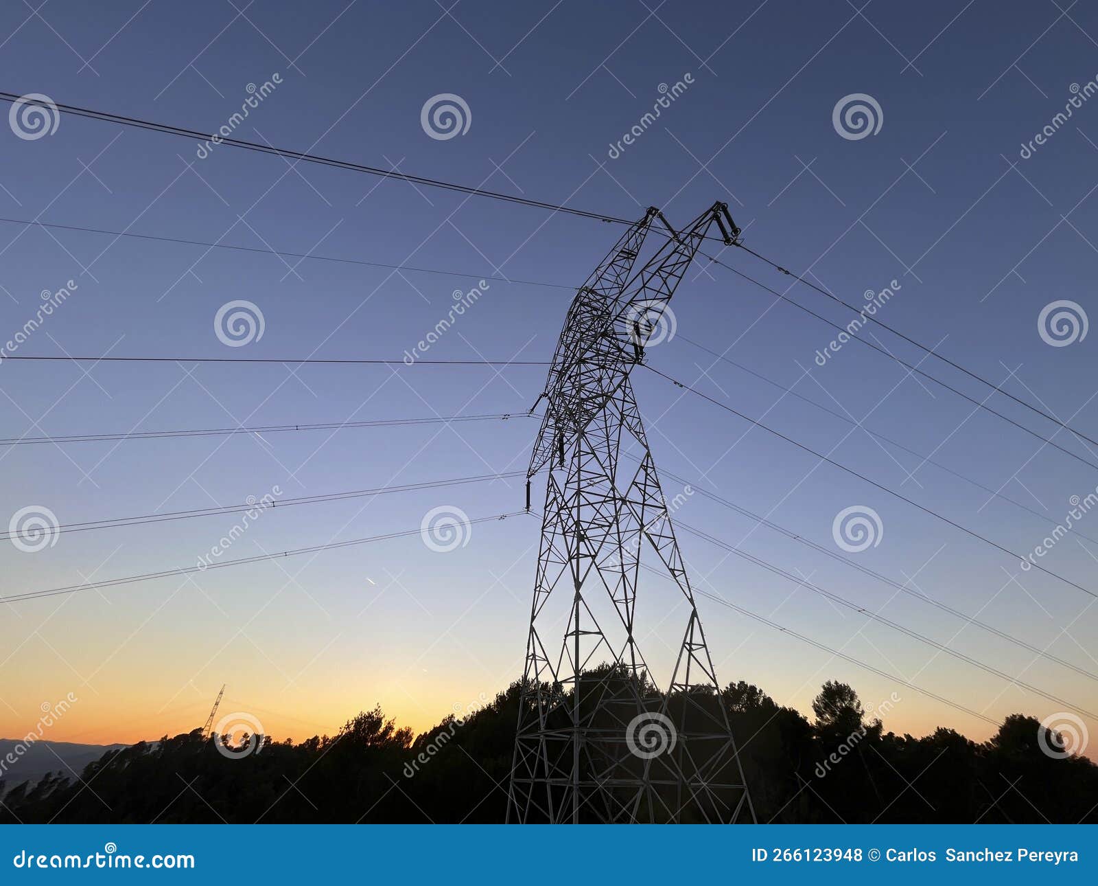 Cable Tower Royalty-Free Stock Photo | CartoonDealer.com #22234983