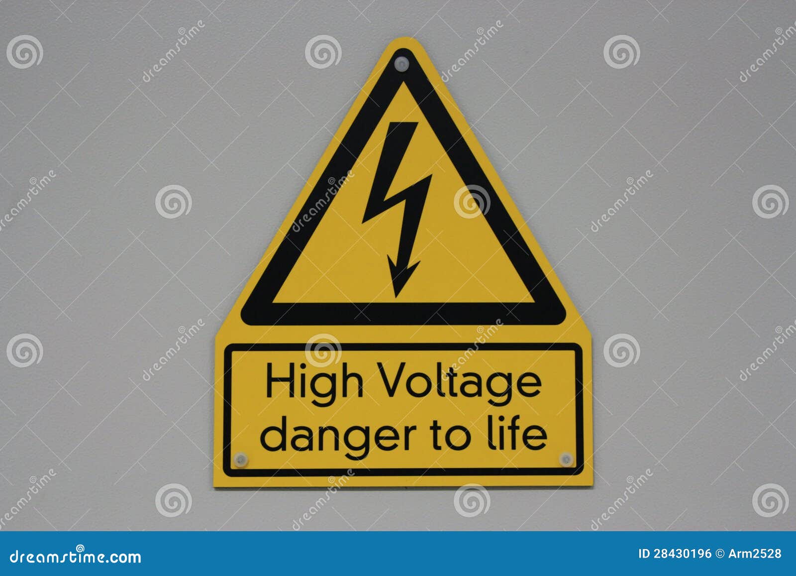 High voltage danger label stock photo. Image of danger - 28430196 High voltage danger label stock photo. Image of danger - 28430196