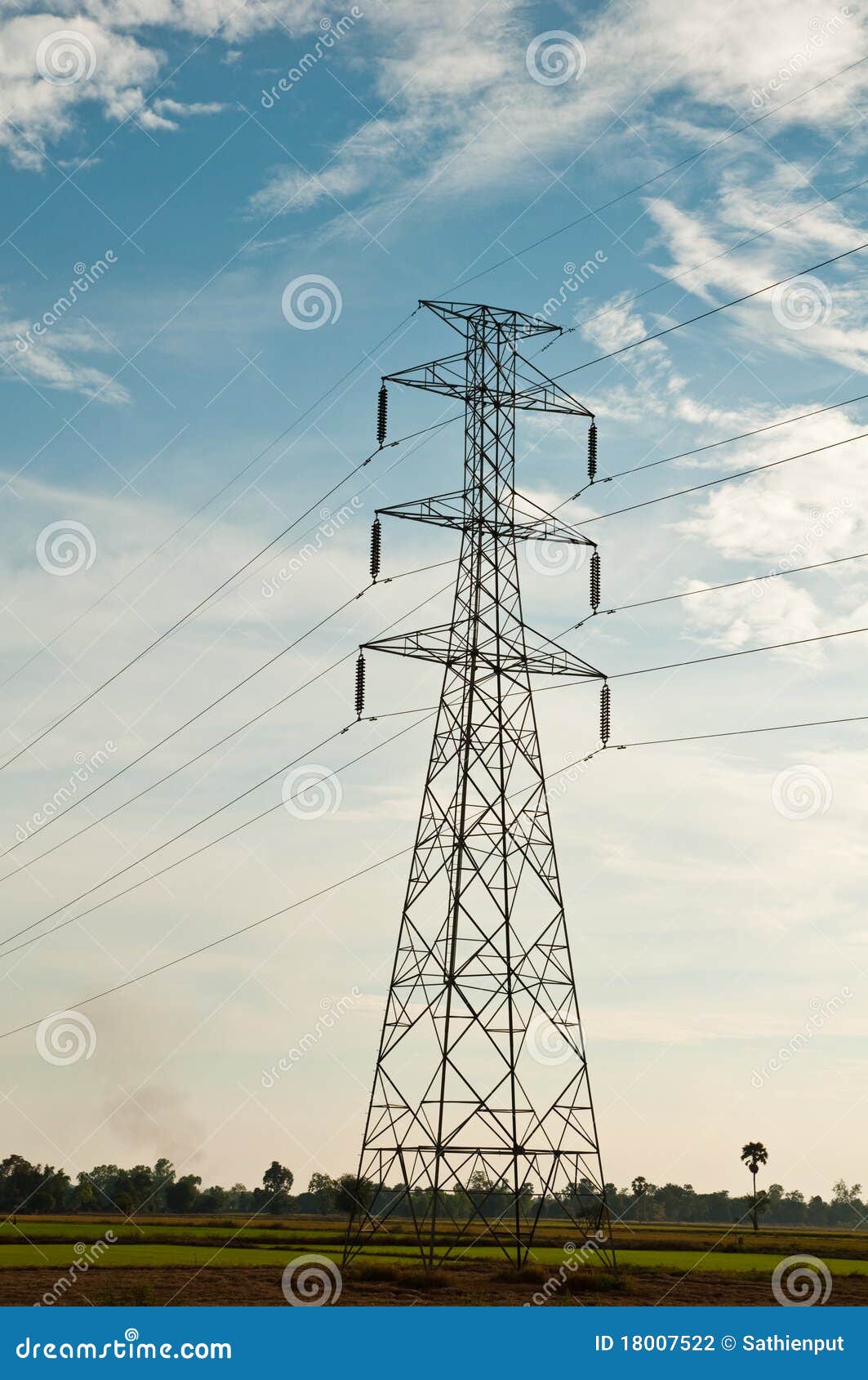 High Voltage,electric Pillar Stock Photo - Image of power, supply: 18007522
