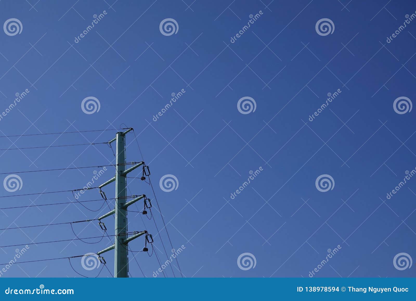 High Voltage Electrical Grid Stock Photo - Image of clear, equipment ...