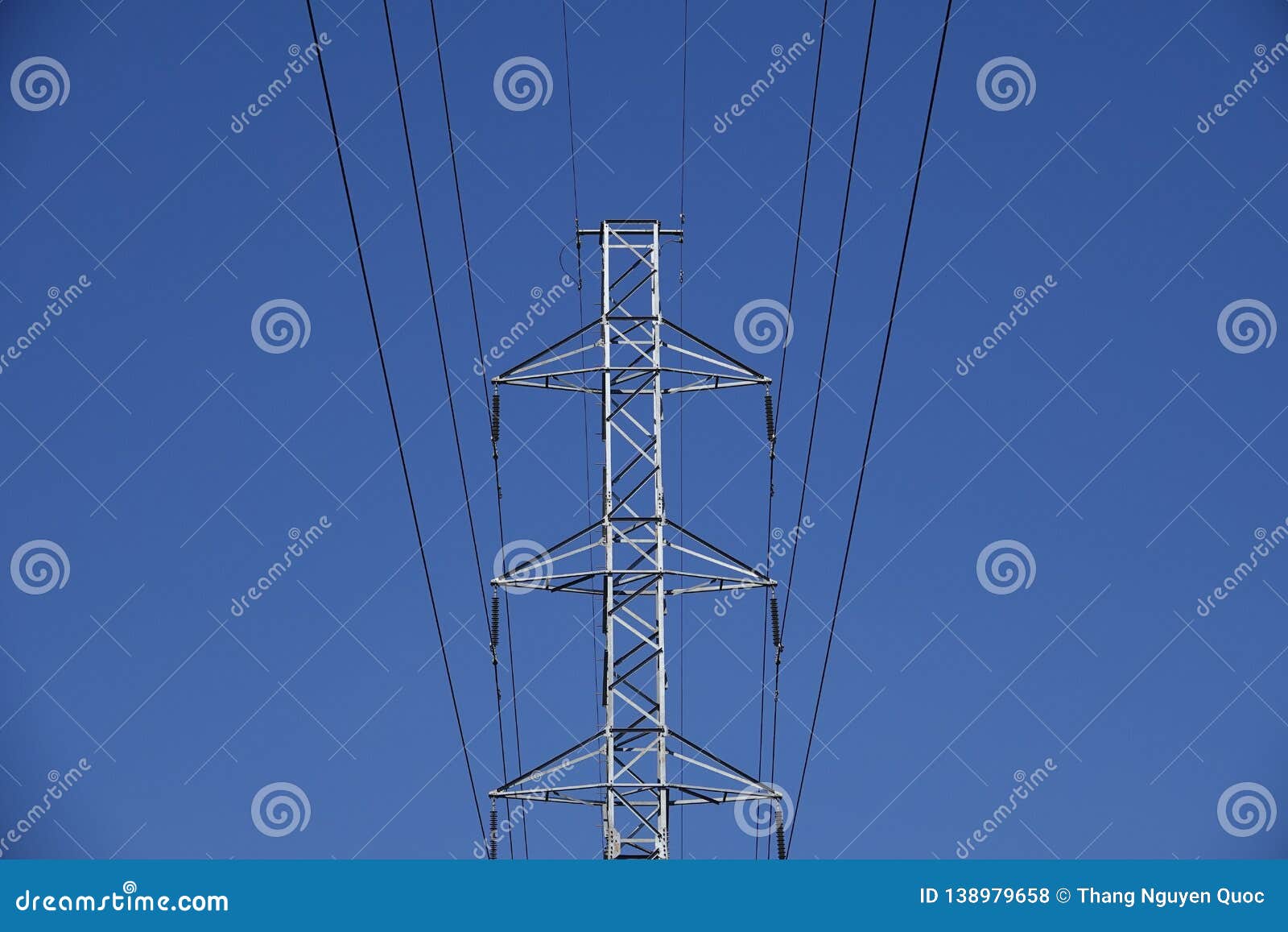 High Voltage Electrical Grid Stock Photo - Image of generator, grid ...