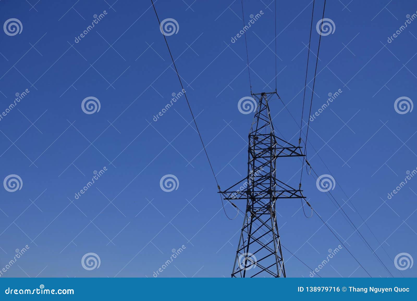 High Voltage Electrical Grid Stock Photo - Image of network, connection ...