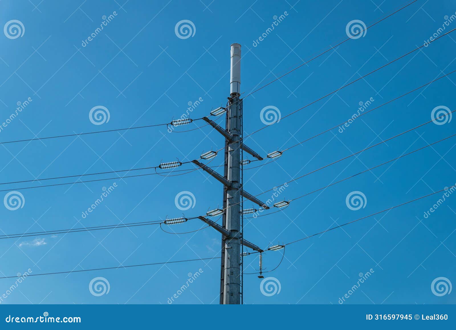 Connecting the World: High Voltage Pole Integrated with Antenna for ...