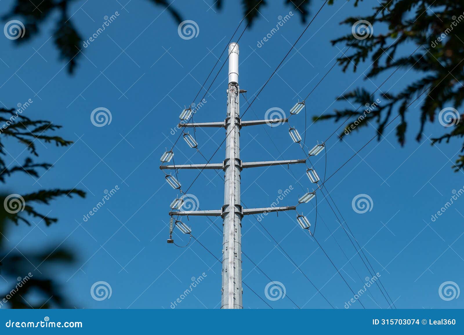 Connecting the Future: High Voltage Pole with Integrated Antenna for ...
