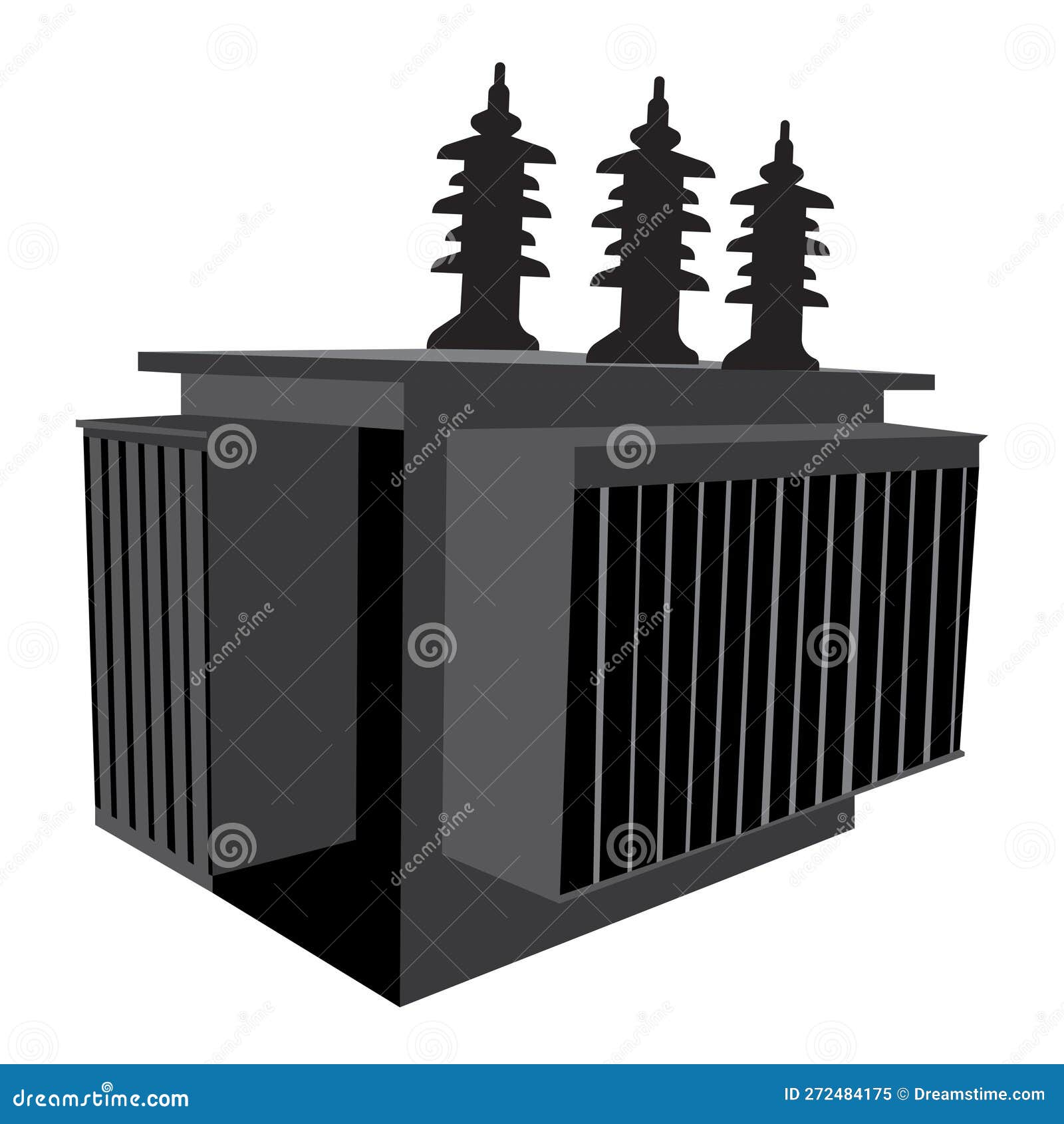 High Voltage Electrical Transformer Icon Stock Vector - Illustration of ...