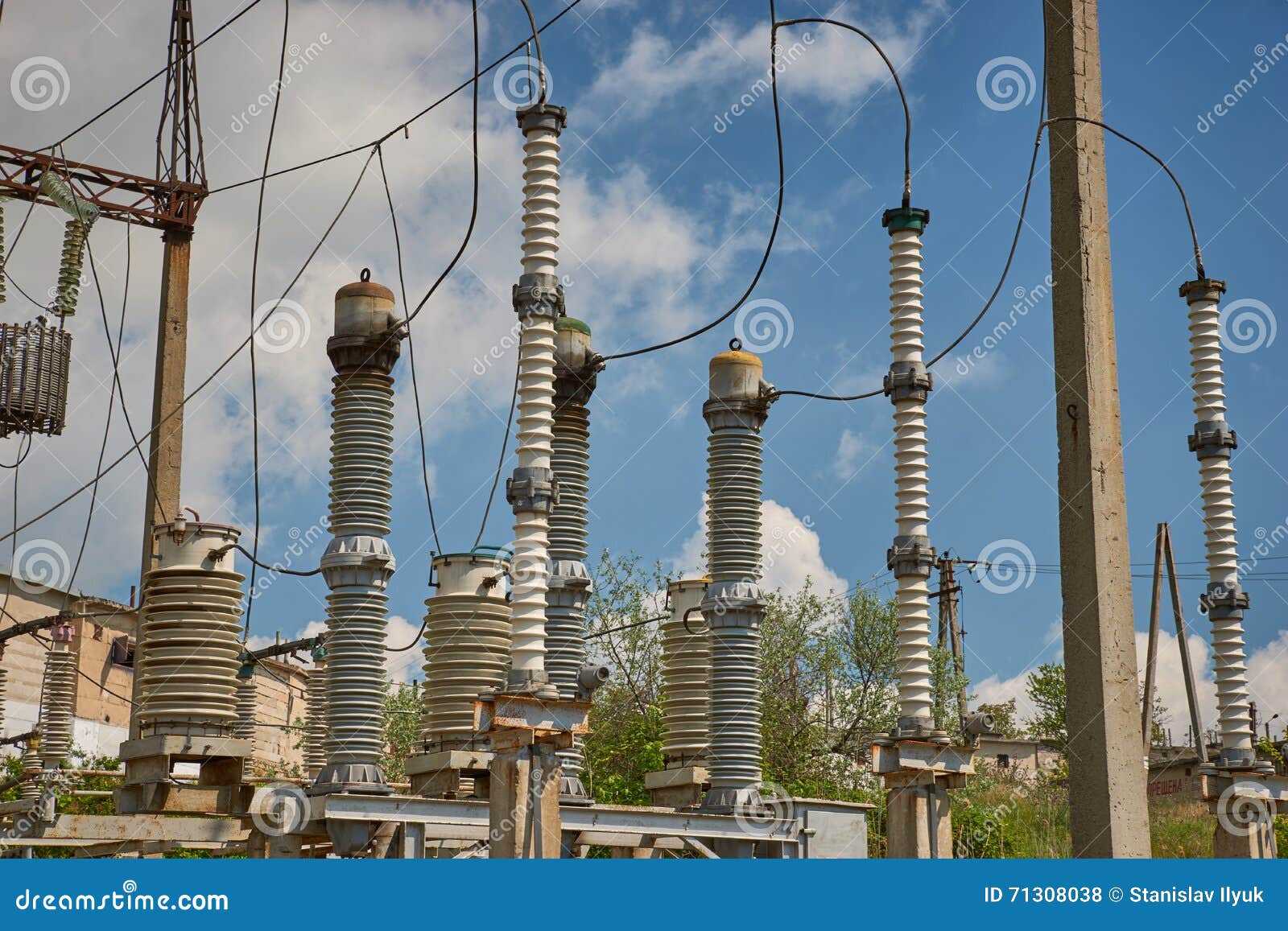 High voltage equipment stock photo. Image of manufacture - 71308038