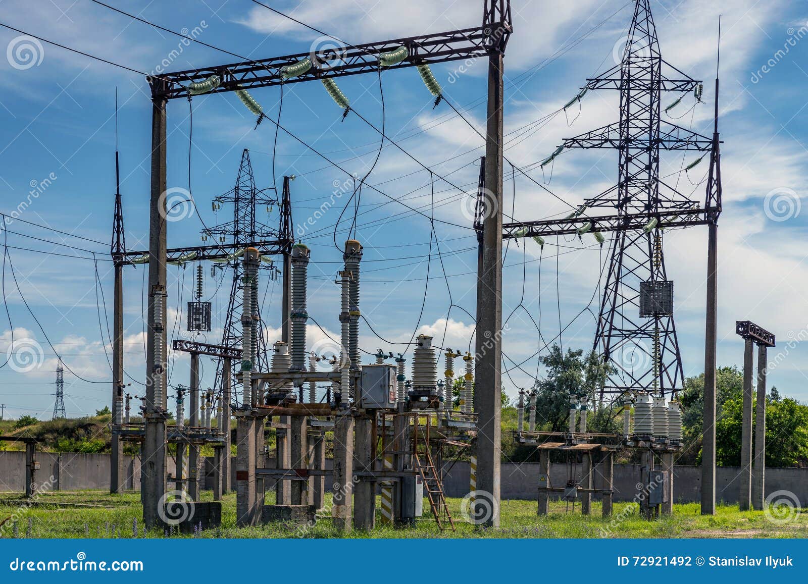 High voltage equipment stock photo. Image of industrial - 72921492