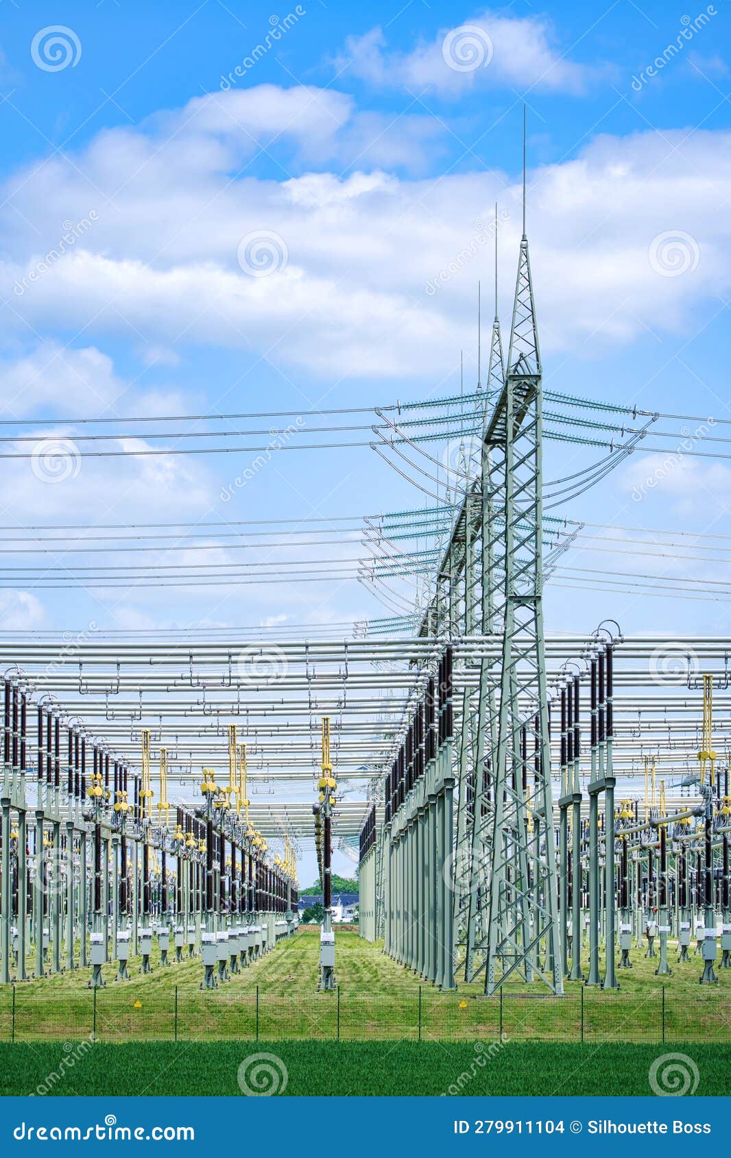 High Voltage Grid Substation, Substation Gas Insulated Switchgear, High ...