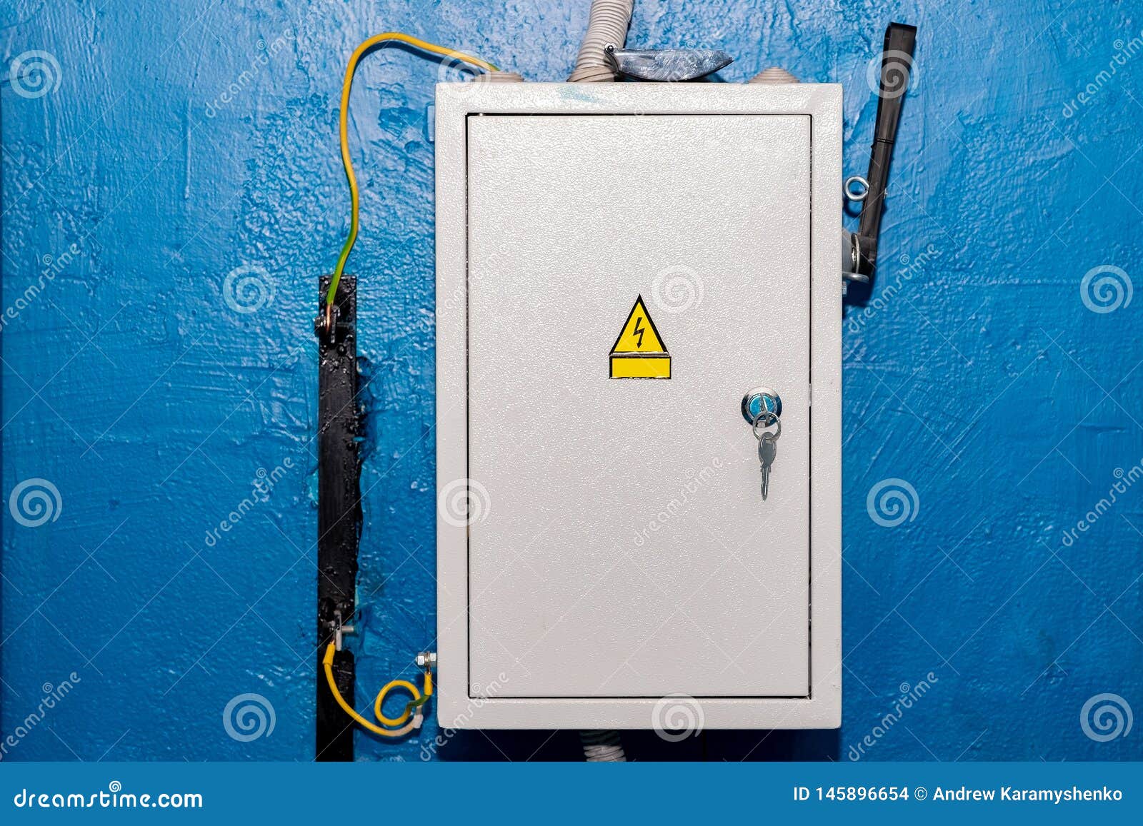 High Voltage Input Device, Electricity Power Circuit Breaker Stock ...